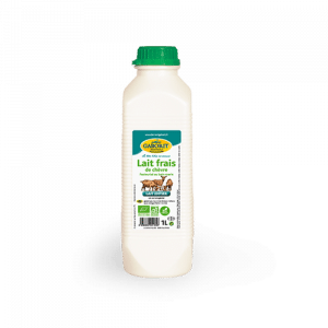 Lait de chèvre bio entier - Bernard Gaborit