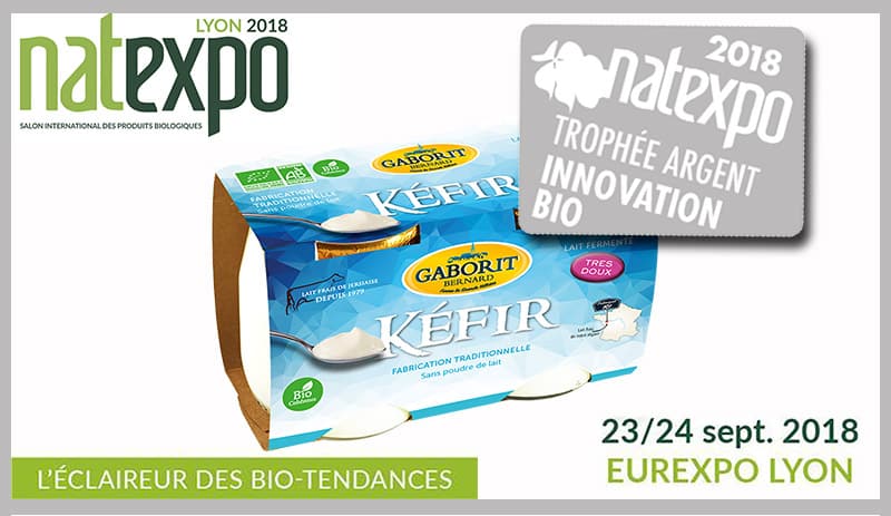Notre kéfir élu Innovation Bio ! - Bernard Gaborit